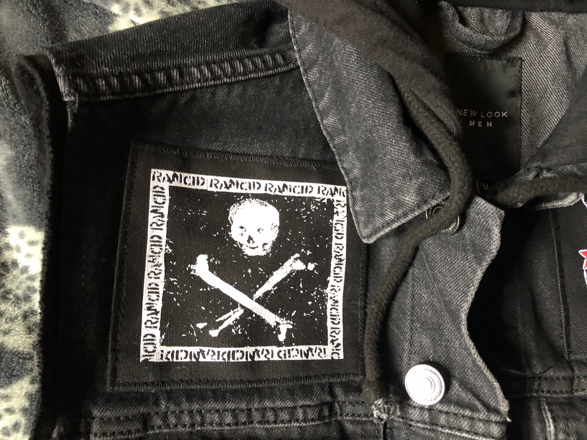 Punk Rock Jacket Denim